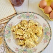 Classic Matzo Brei Recipe with Maple Syrup: Passover Brunch
