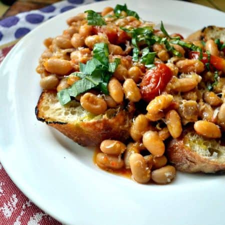 White Bean Ragout with Pancetta