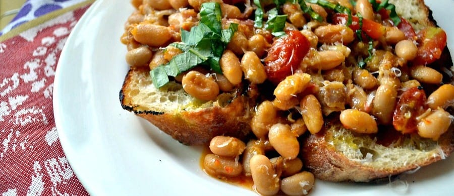 White Bean Ragout with Pancetta