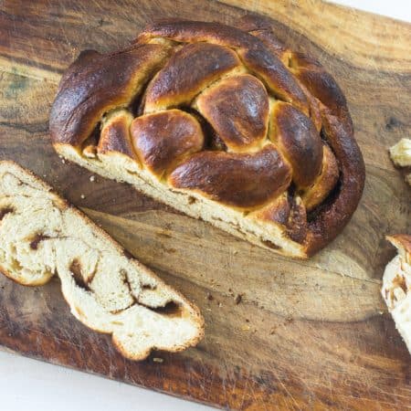 Brown Sugar Cinnamon Swirl Challah - The Little Ferraro Kitchen