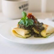 Peach Caprese Tart - The Little Ferraro Kitchen