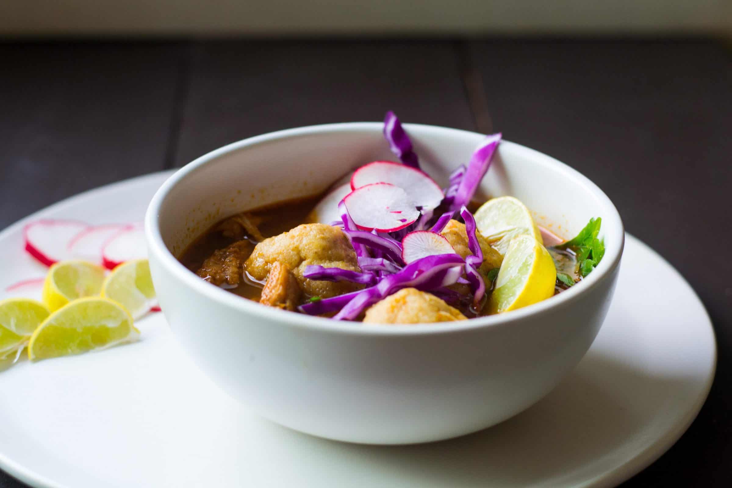 Matzo Ball Pozole - The Little Ferraro Kitchen