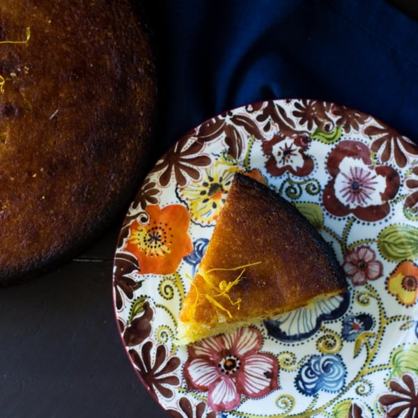 Burnt Almond Torte Cake - The Little Ferraro Kitchen