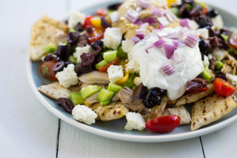 Mediterranean Nachos