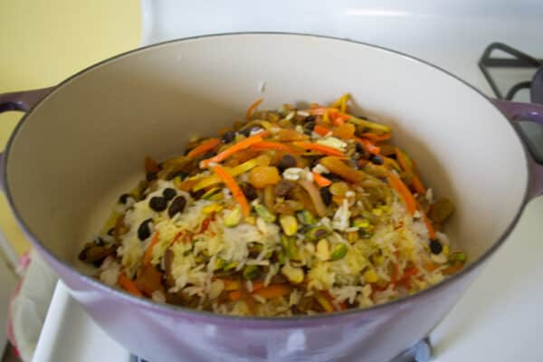 Persian Jeweled Rice - The Little Ferraro Kitchen