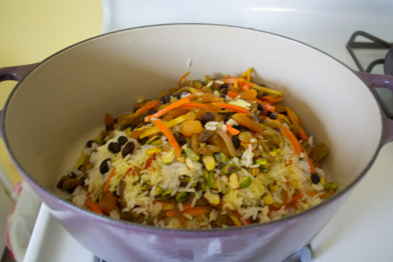 Persian Jeweled Rice - The Little Ferraro Kitchen