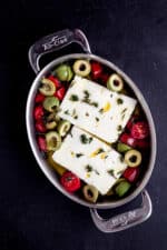 Easy Baked Feta Appetizer - The Little Ferraro Kitchen