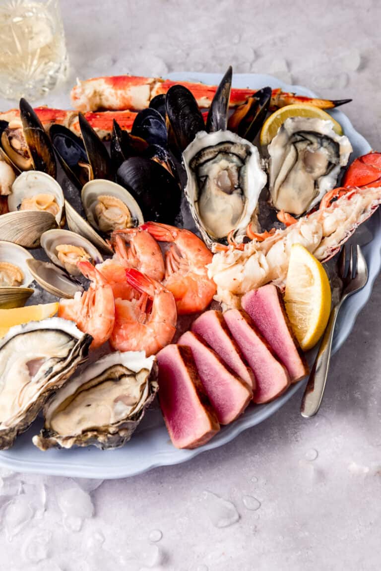Chilled Seafood Platter - The Little Ferraro Kitchen