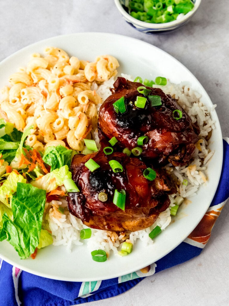 Hawaiian Style Shoyu Chicken - The Little Ferraro Kitchen