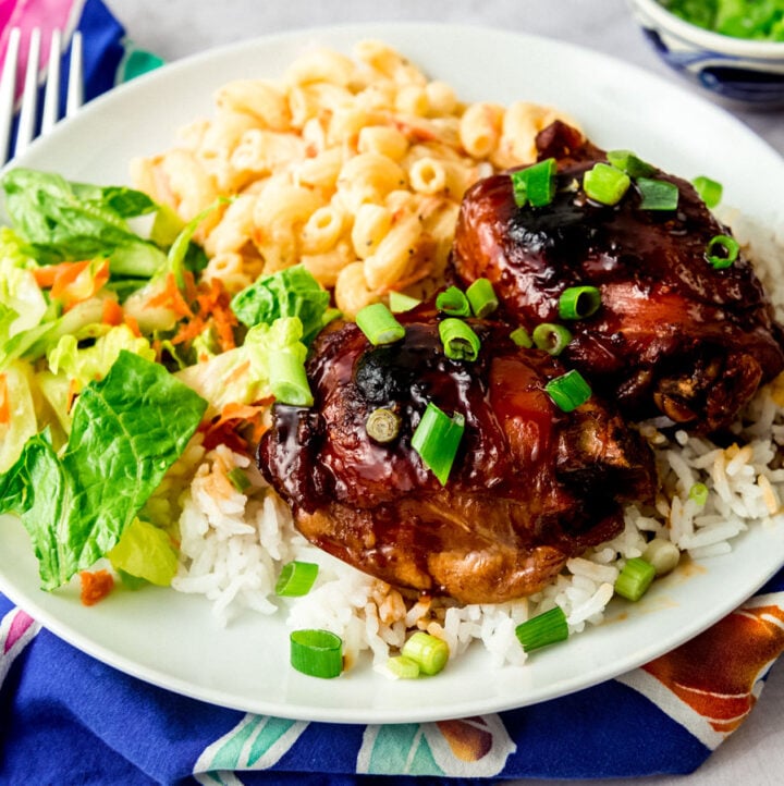Hawaiian Style Shoyu Chicken - The Little Ferraro Kitchen