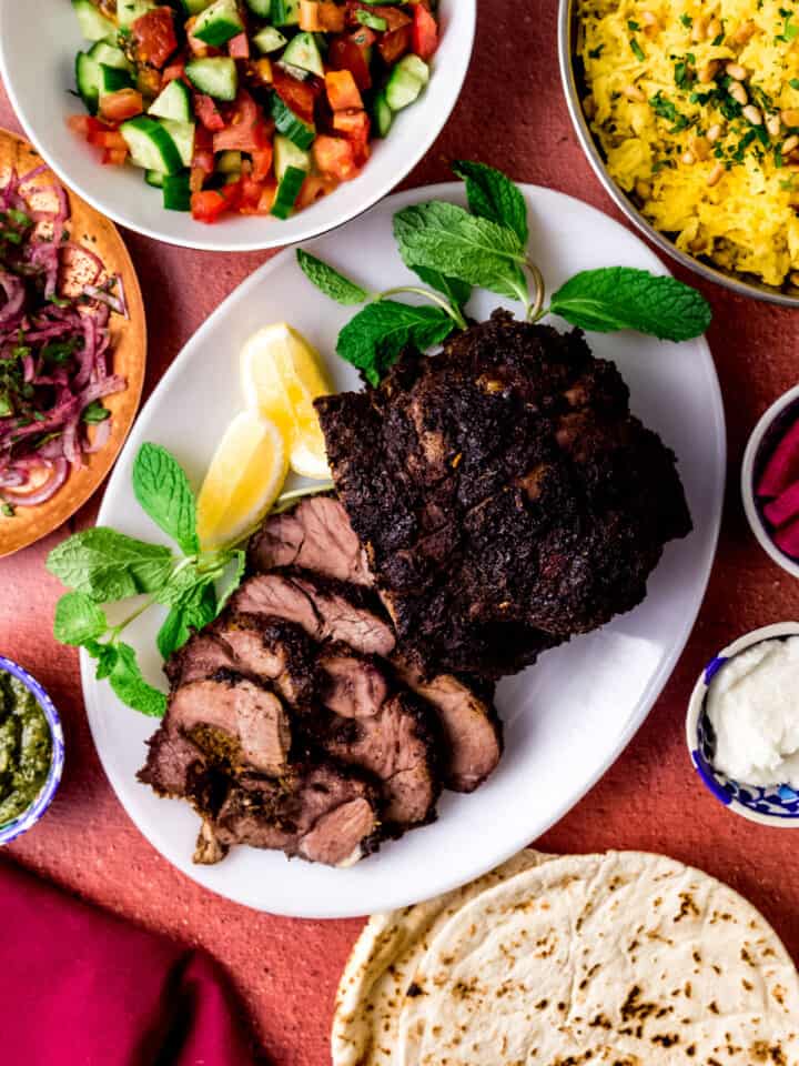 Slow Cooked Lamb Shawarma - The Little Ferraro Kitchen