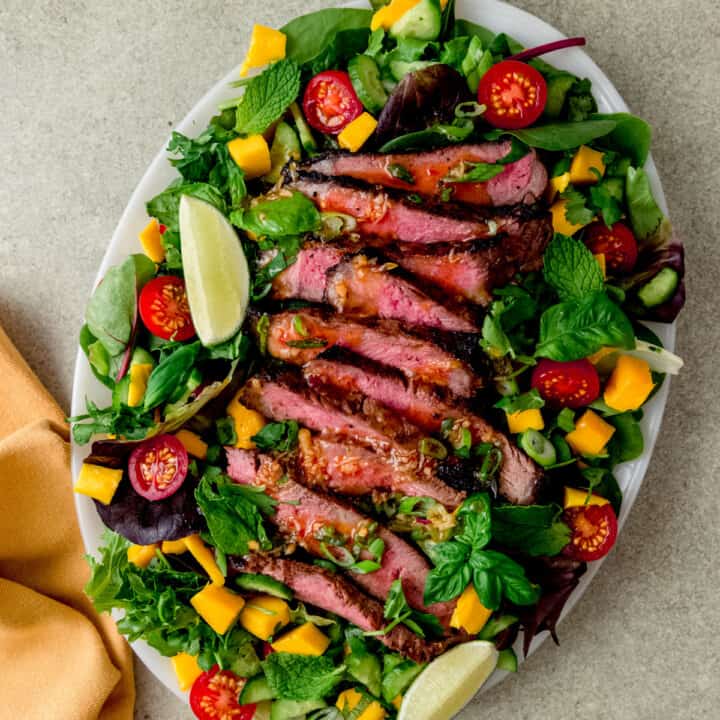 Healthy Grilled Potato Salad (No Mayo) - The Little Ferraro Kitchen