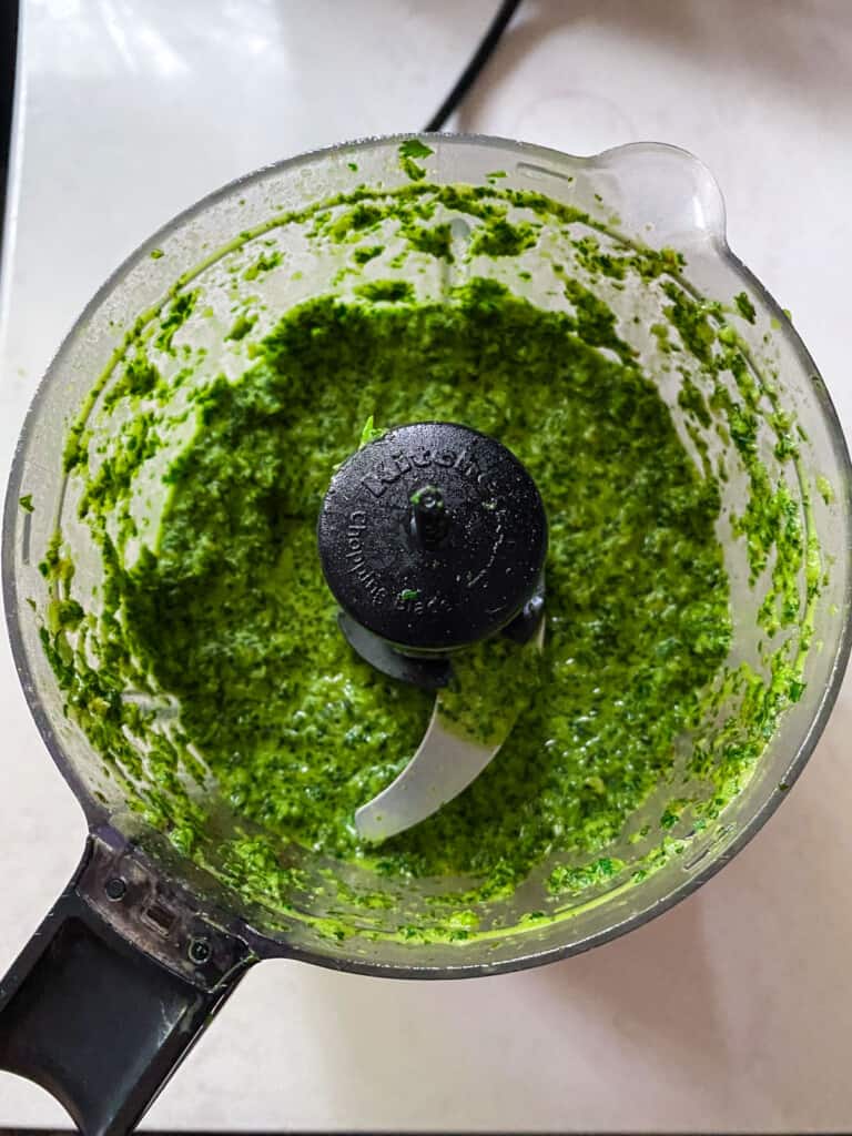 Zhoug Sauce (Spicy Cilantro Sauce) (Spicy Cilantro Sauce) - The Little ...