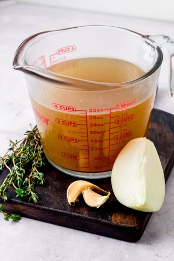 Simple Homemade Seafood Stock - The Little Ferraro Kitchen