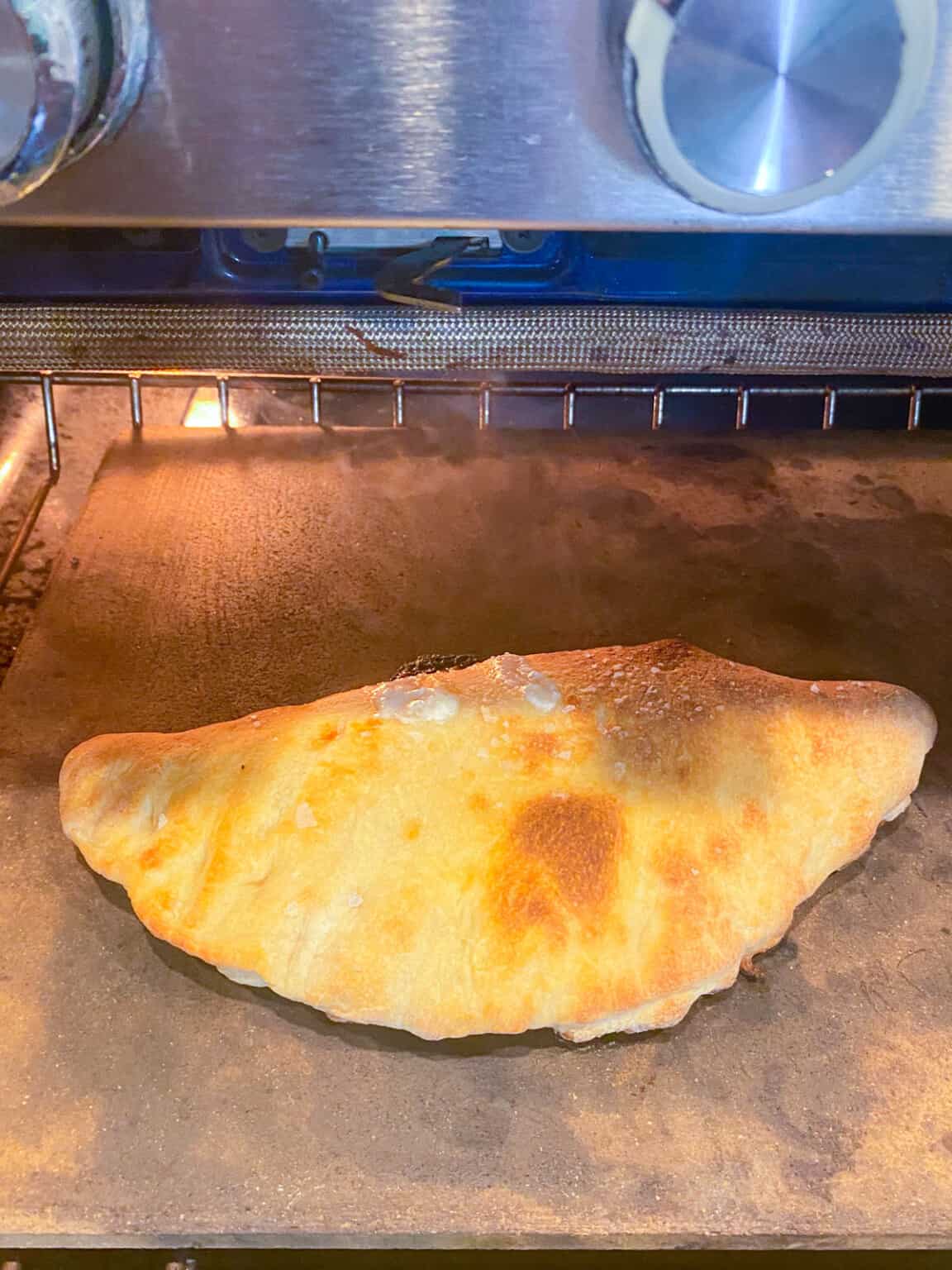 Four Cheese Calzone - The Little Ferraro Kitchen