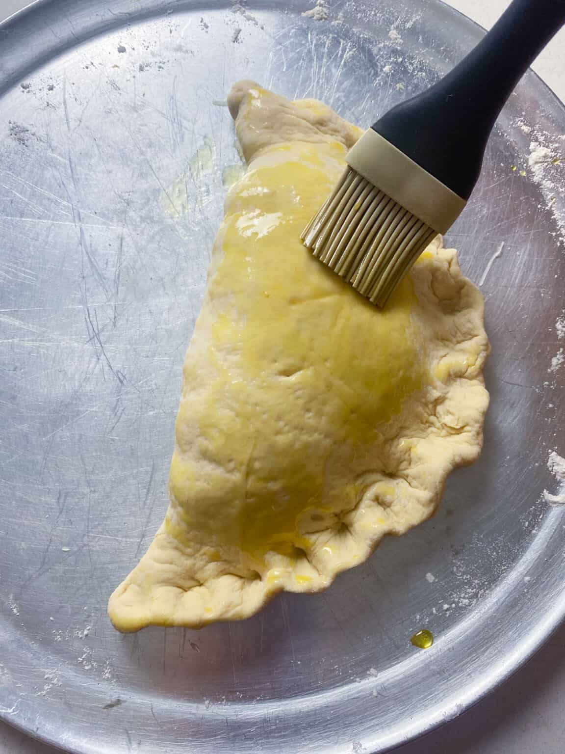 Four Cheese Calzone - The Little Ferraro Kitchen