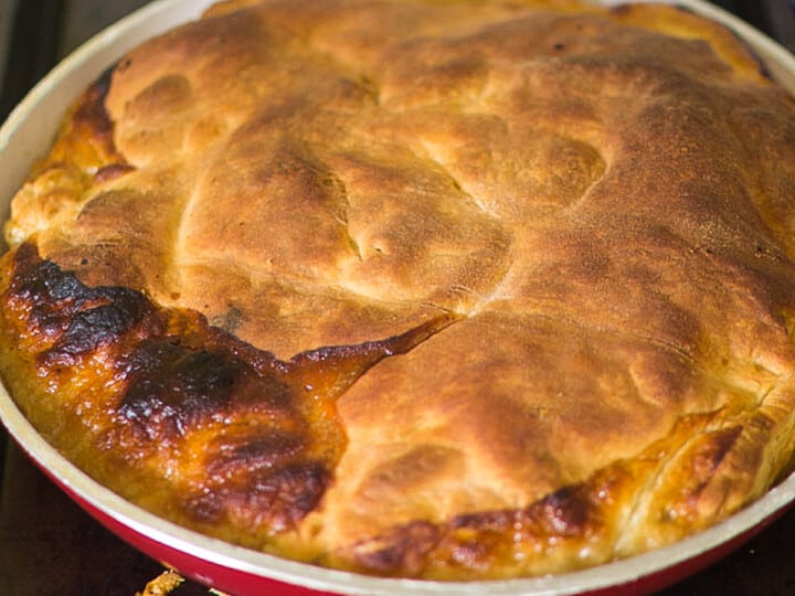 Pear Tart Tatin with Puff Pastry - The Little Ferraro Kitchen