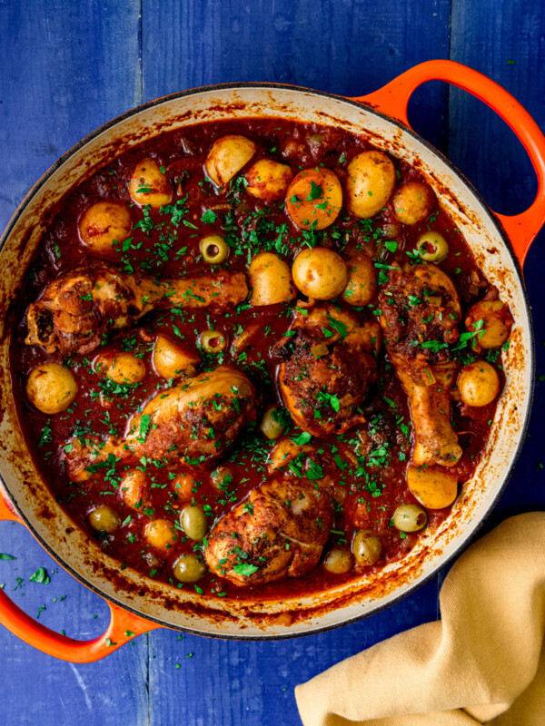 One Pot Spanish Chicken Stew - The Little Ferraro Kitchen