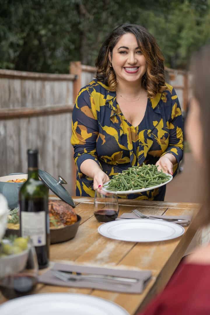 Fasulye (Turkish Green Bean Stew with Meat) - The Little Ferraro Kitchen