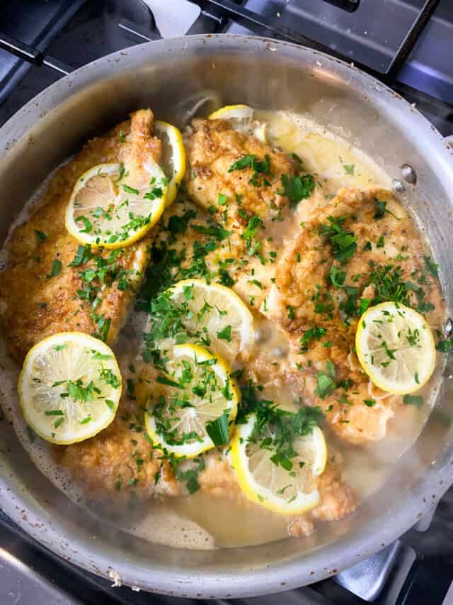 Chicken Francese with Lemon Butter Sauce - The Little Ferraro Kitchen