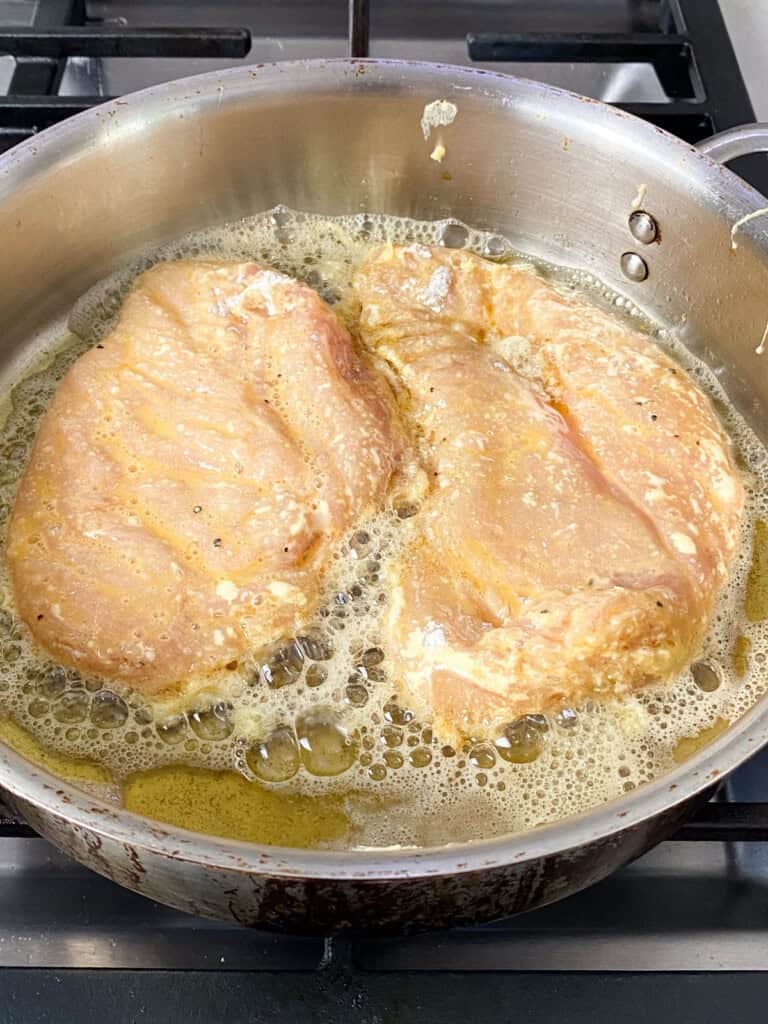 Chicken Francese with Lemon Butter Sauce - The Little Ferraro Kitchen