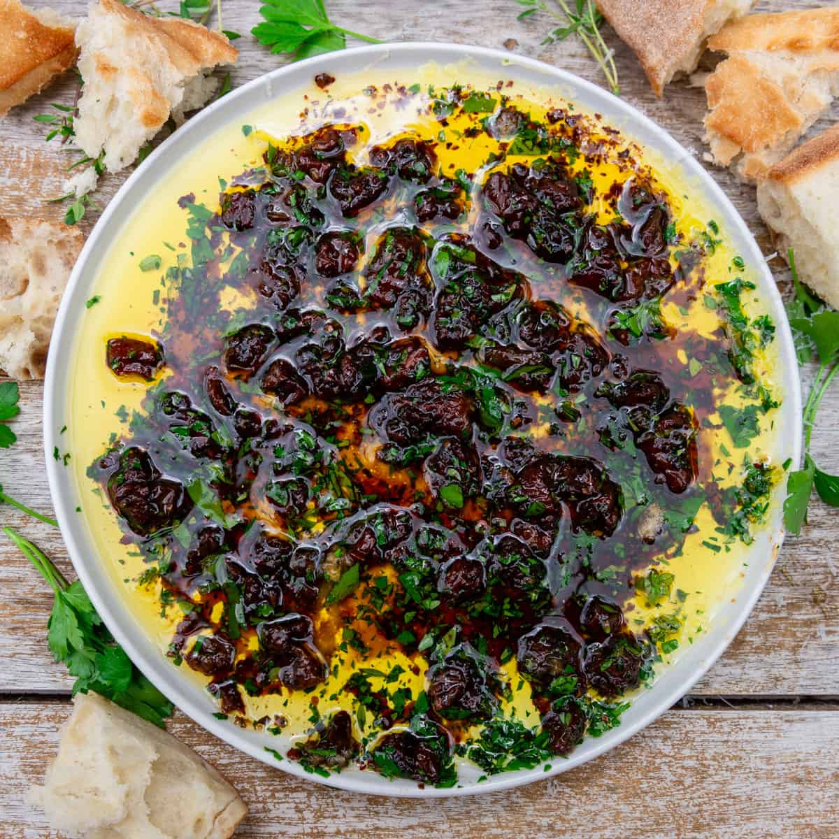 Easy Baked Feta Appetizer - The Little Ferraro Kitchen