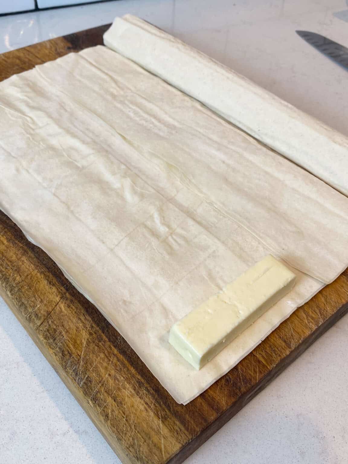 Phyllo Feta Rolls with Honey - The Little Ferraro Kitchen