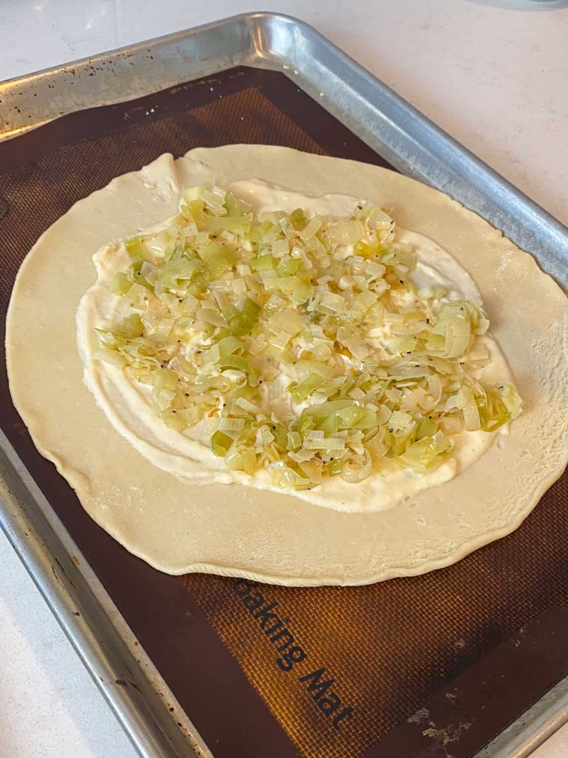 Potato Leek Tart - The Little Ferraro Kitchen