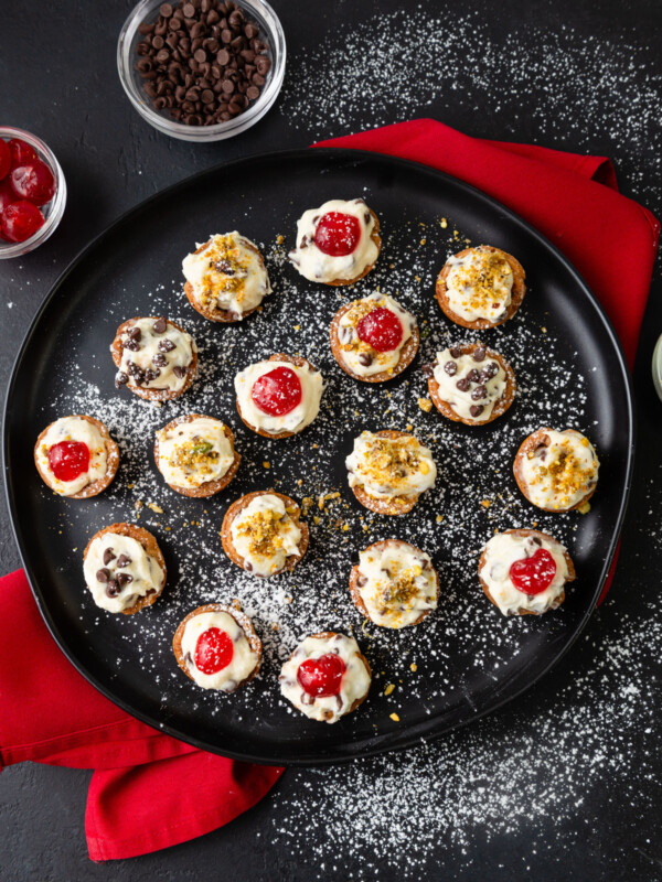 Mini Cannoli Cups - The Little Ferraro Kitchen