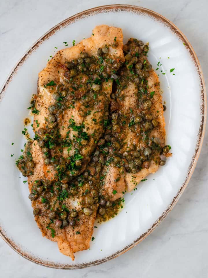 Julia Child's Sole Meuniere