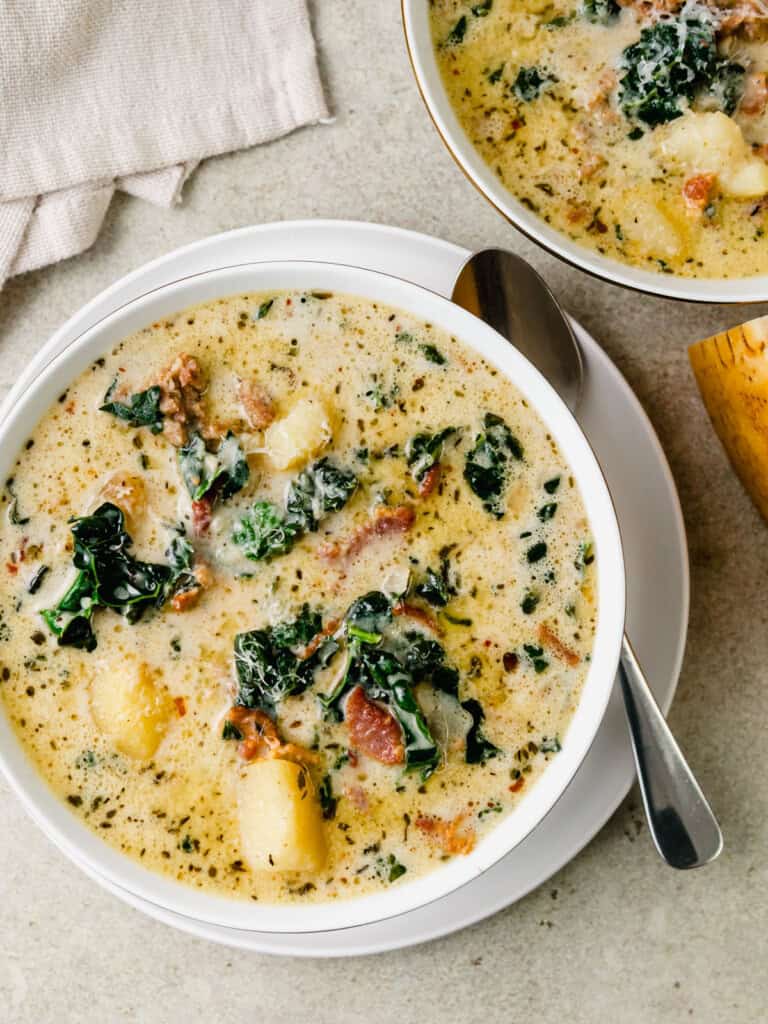 Hearty Zuppa Toscana with Sausage - The Little Ferraro Kitchen