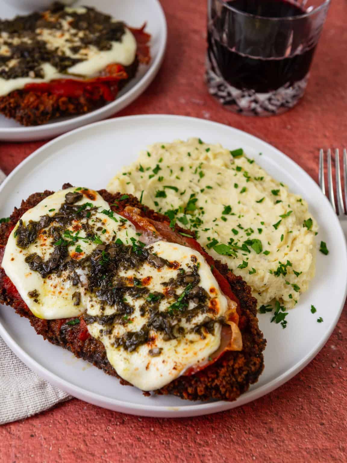 Milanesa Napolitana (Argentinian Fried Beef Cutlets) - The Little ...