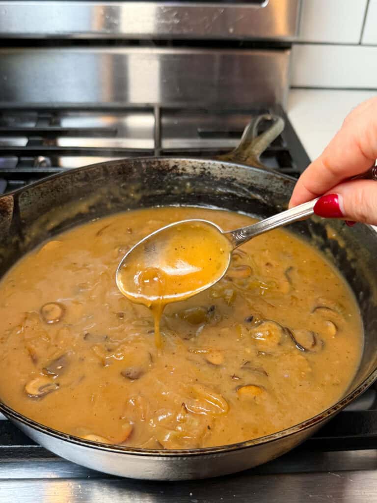 Loco Moco with Mushroom Gravy - The Little Ferraro Kitchen