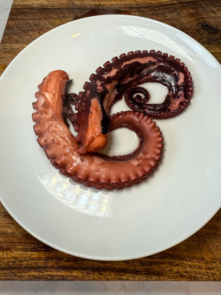 Mediterranean Octopus Salad with Olives and Fennel - The Little Ferraro ...