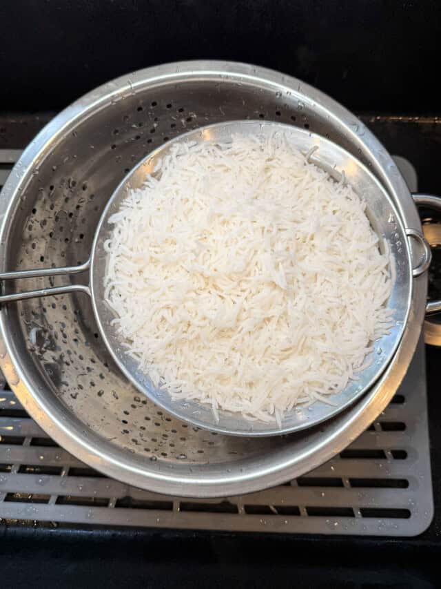 Tahdig- A Persian Rice Dish with Crispy Rice Bottom
